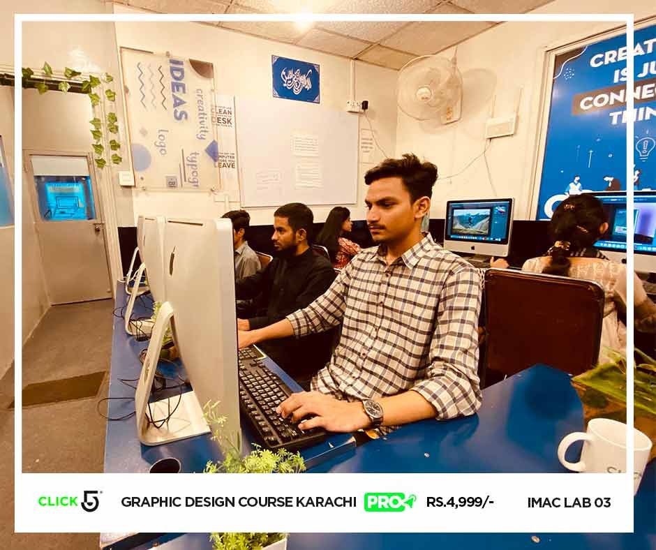 GRAPHIC DESIGNING COURSE In Karachi Click5